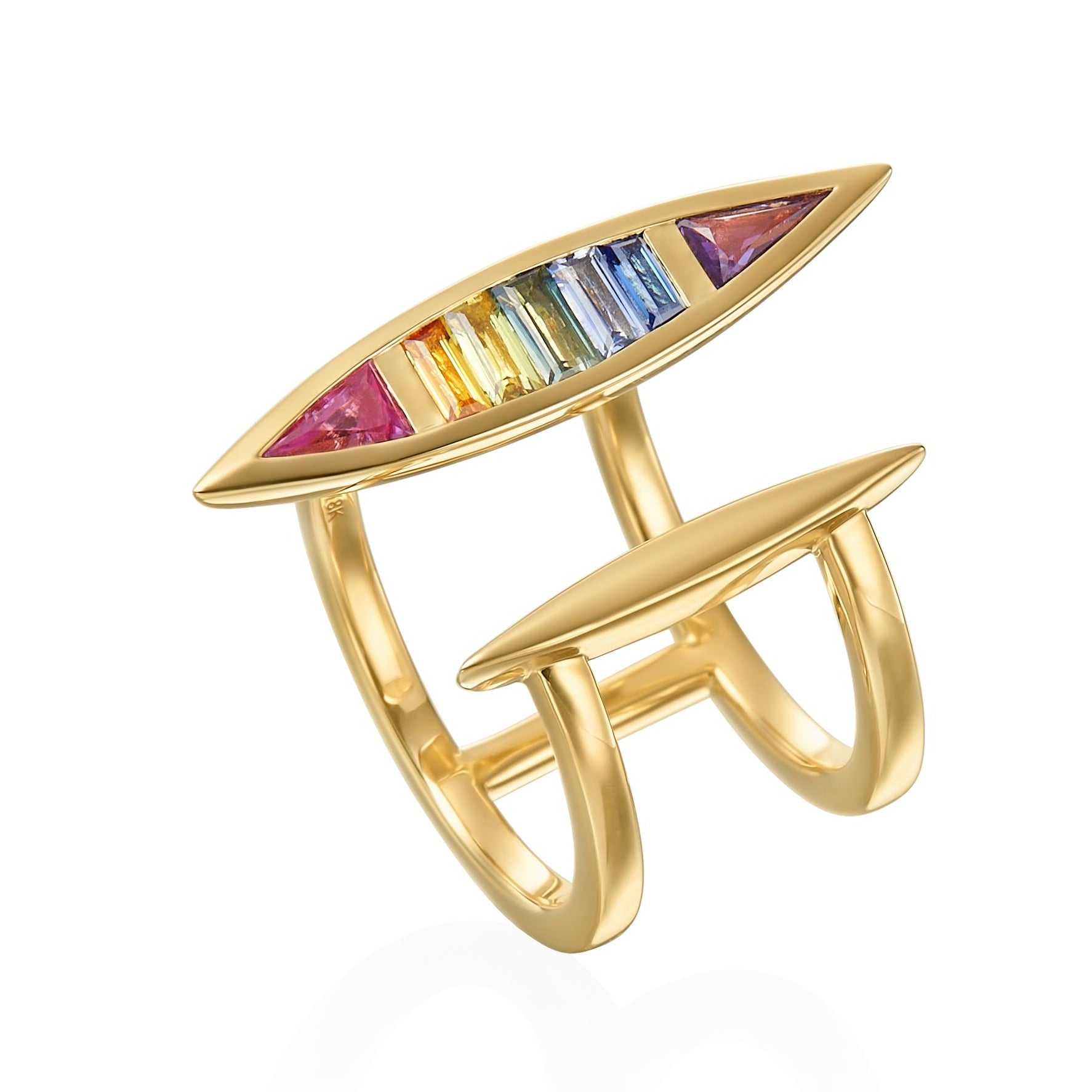 Rainbow Voyager Ring – Birthright Foundry